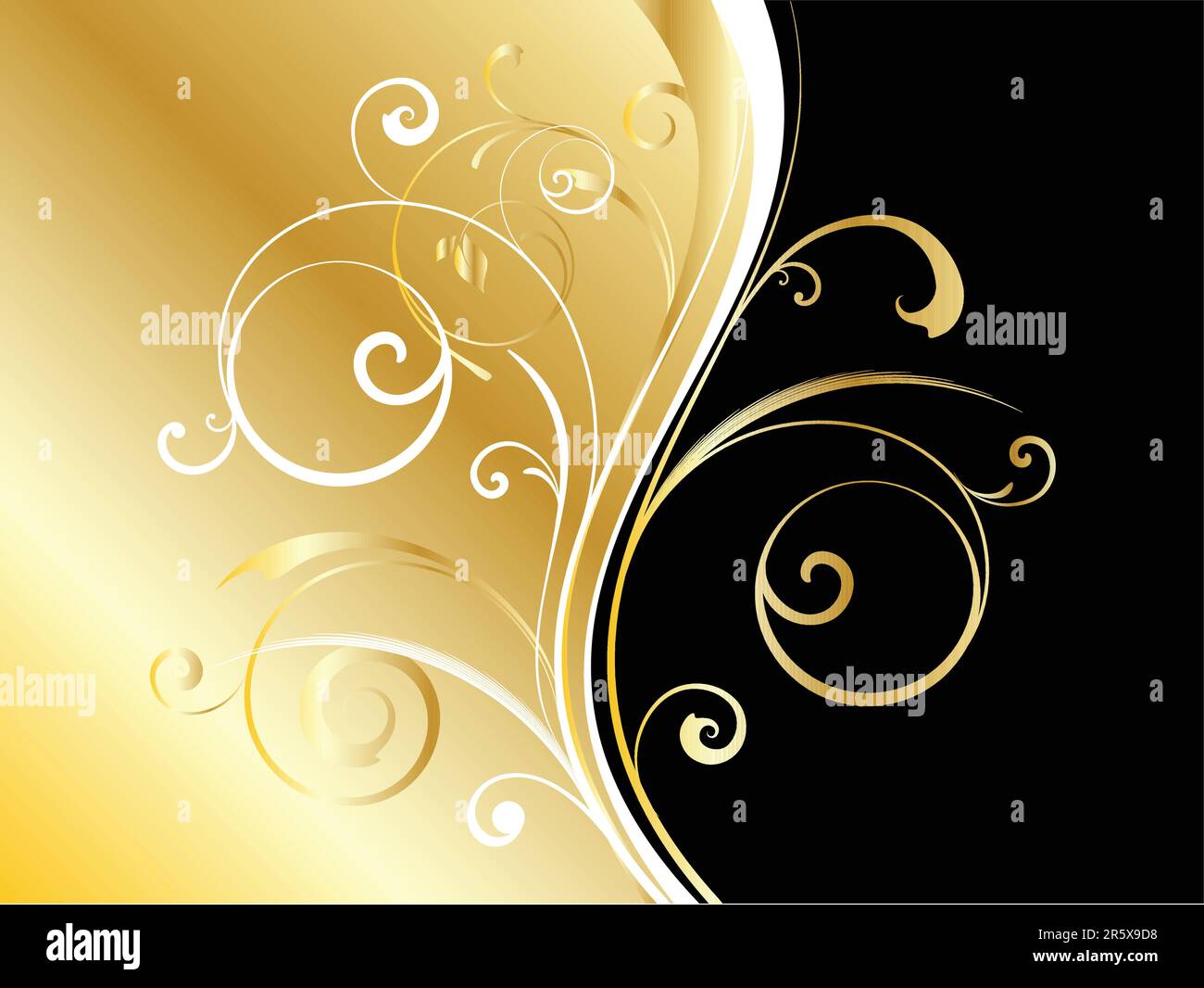 Abstract floral design Stock Vector Image & Art - Alamy