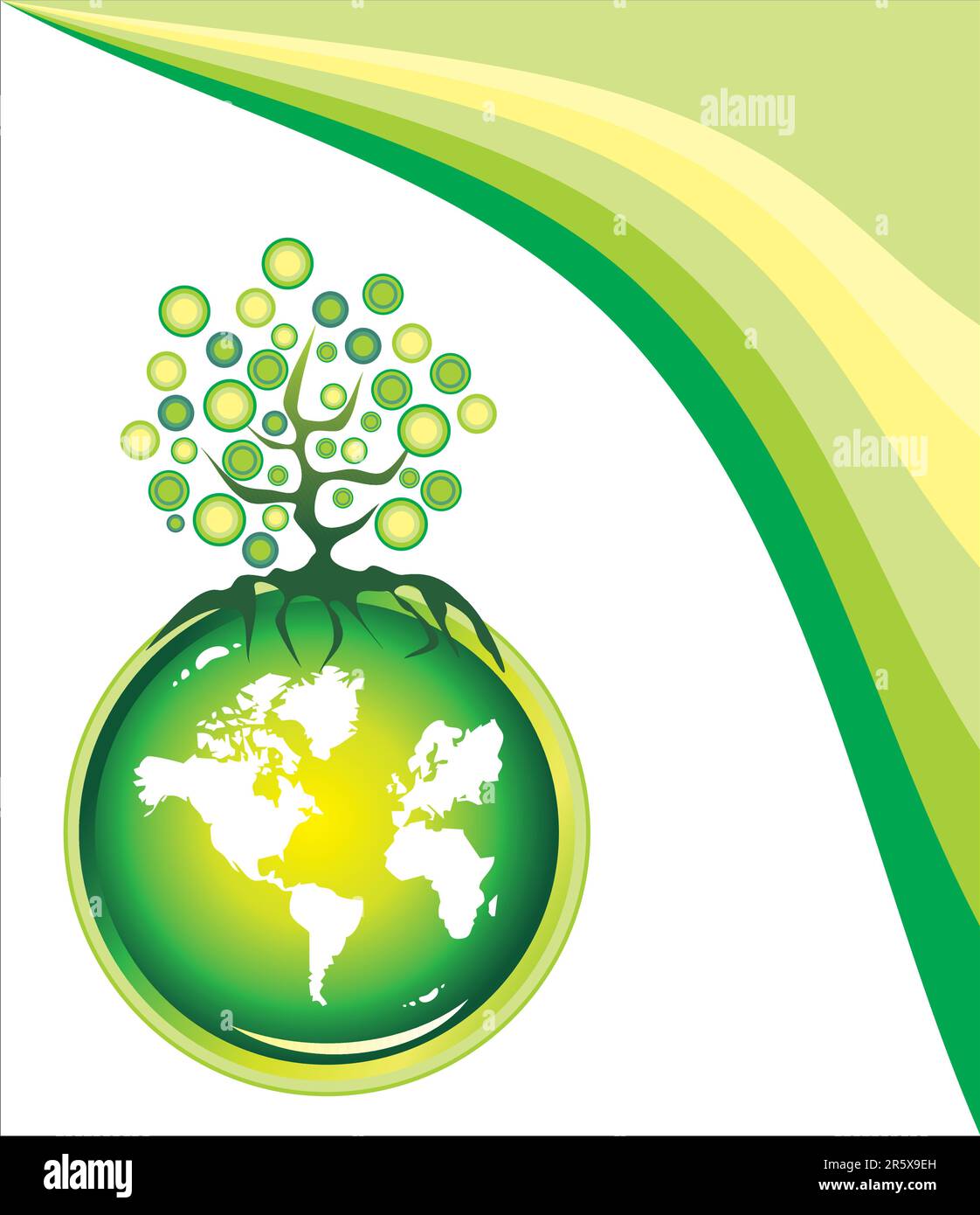 Environment Saving and Nature Card background Stock Vector Image & Art ...