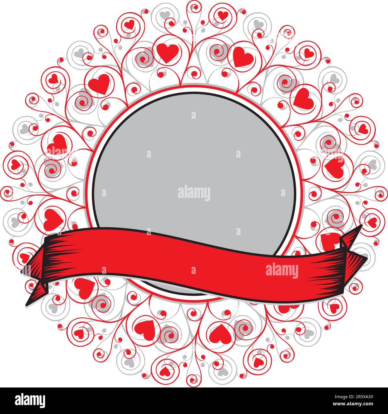 Valentine background, vector illustration Stock Vector Image & Art - Alamy