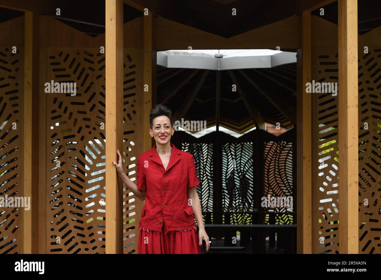 London, UK, 05th June 2023, The Serpentine Pavilion 2023 designed by ...