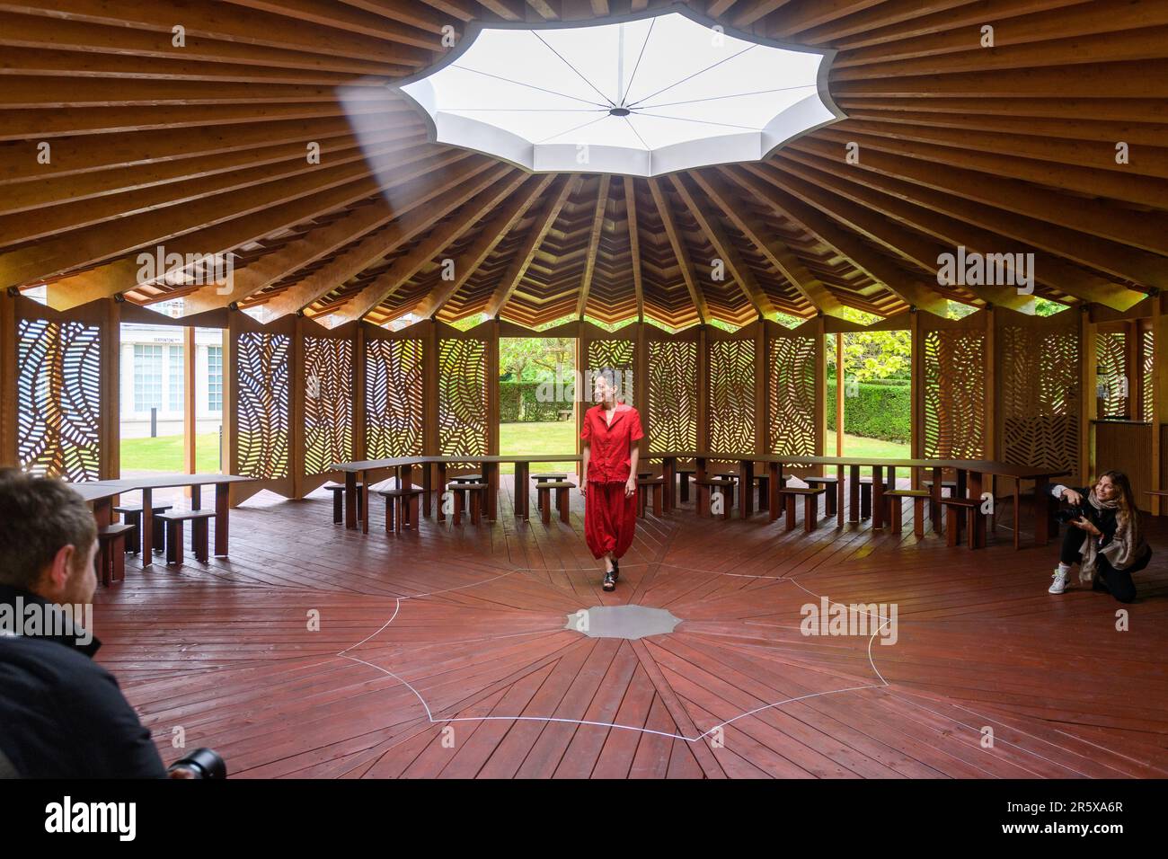 London, UK, 05th June 2023, The Serpentine Pavilion 2023 designed by ...