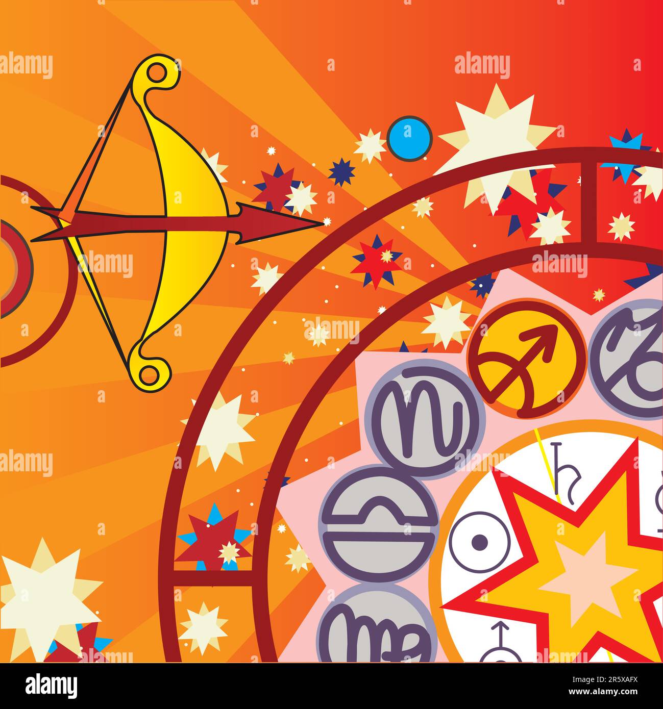 Vector Illustration Of Zodiac Signs Stock Vector Image And Art Alamy