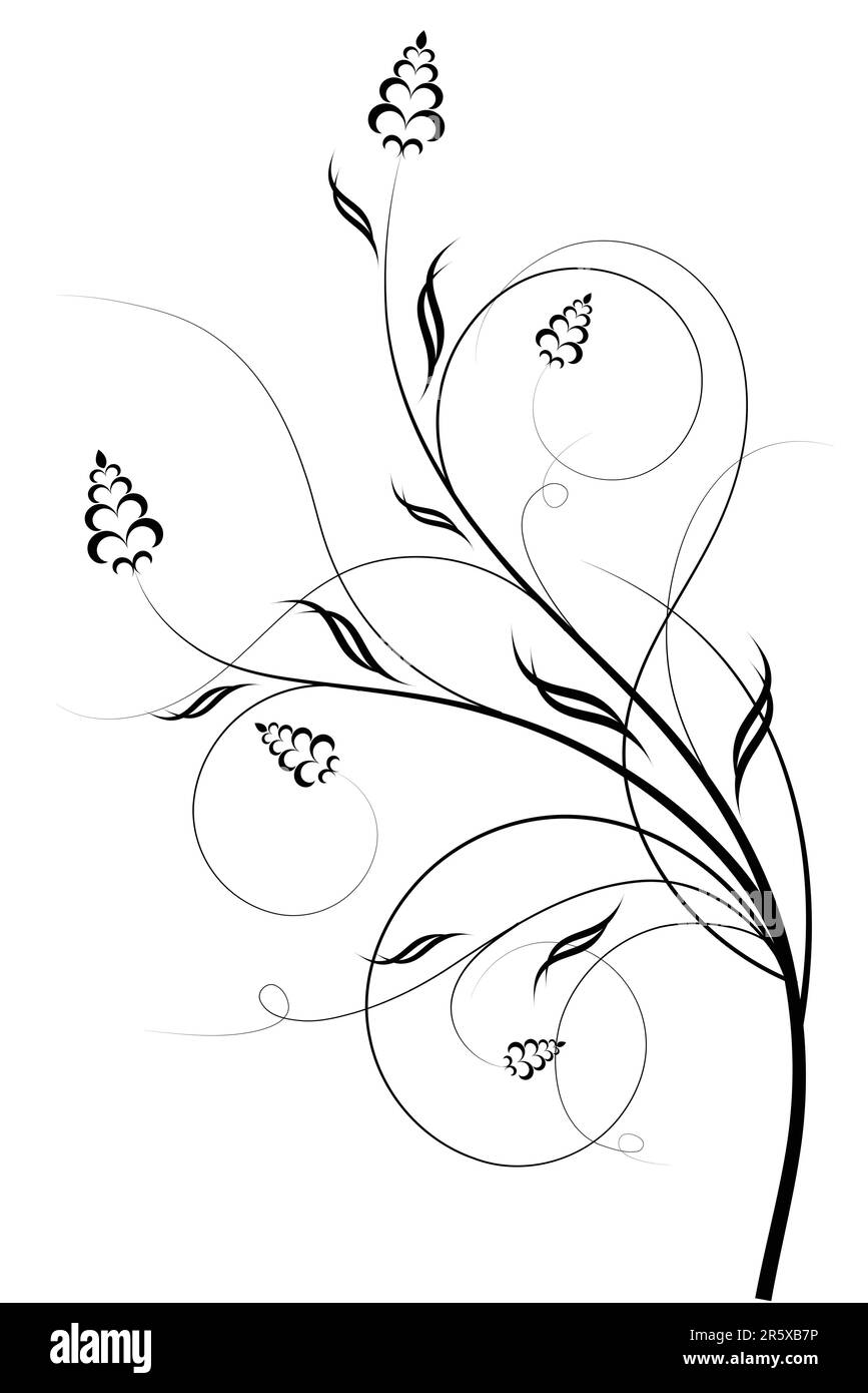 Abstract flower background, element for design Stock Vector Image & Art ...