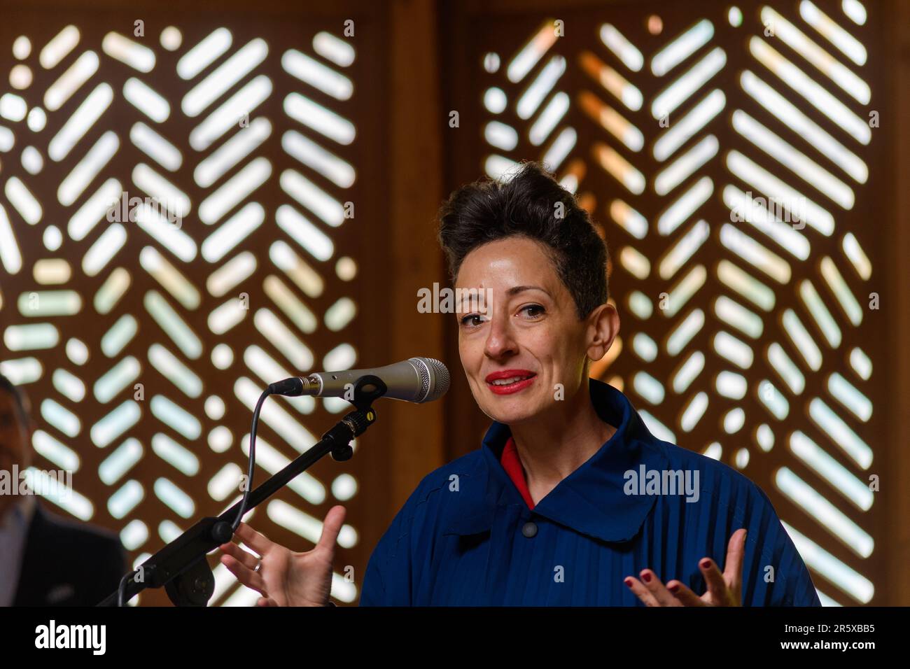 London, UK, 05th June 2023, The Serpentine Pavilion 2023 designed by ...