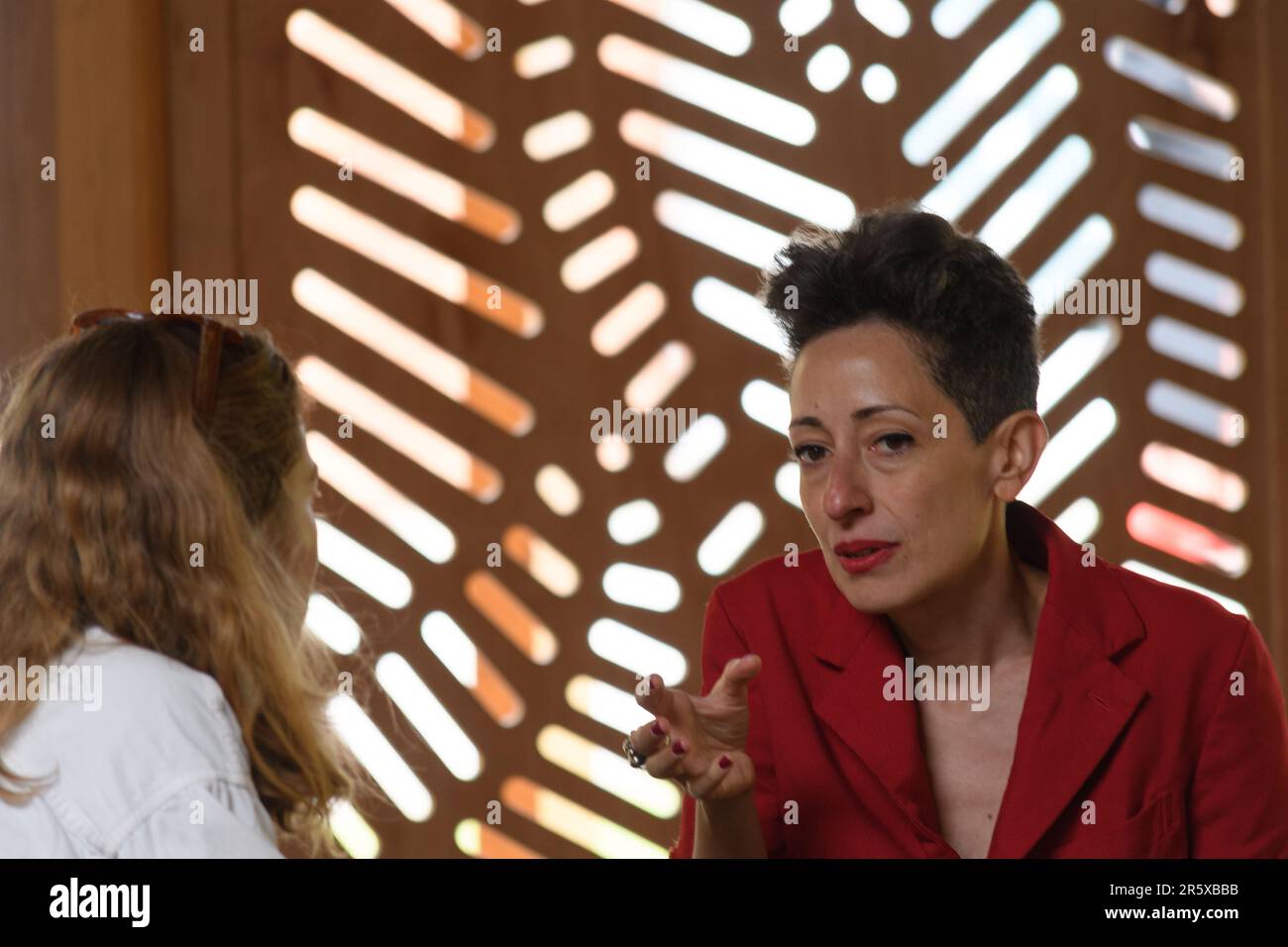 London, UK, 05th June 2023, The Serpentine Pavilion 2023 designed by ...