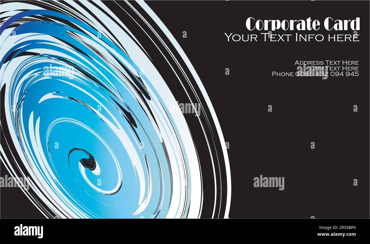 Vortex effect concept blue background Stock Vector Image & Art - Alamy