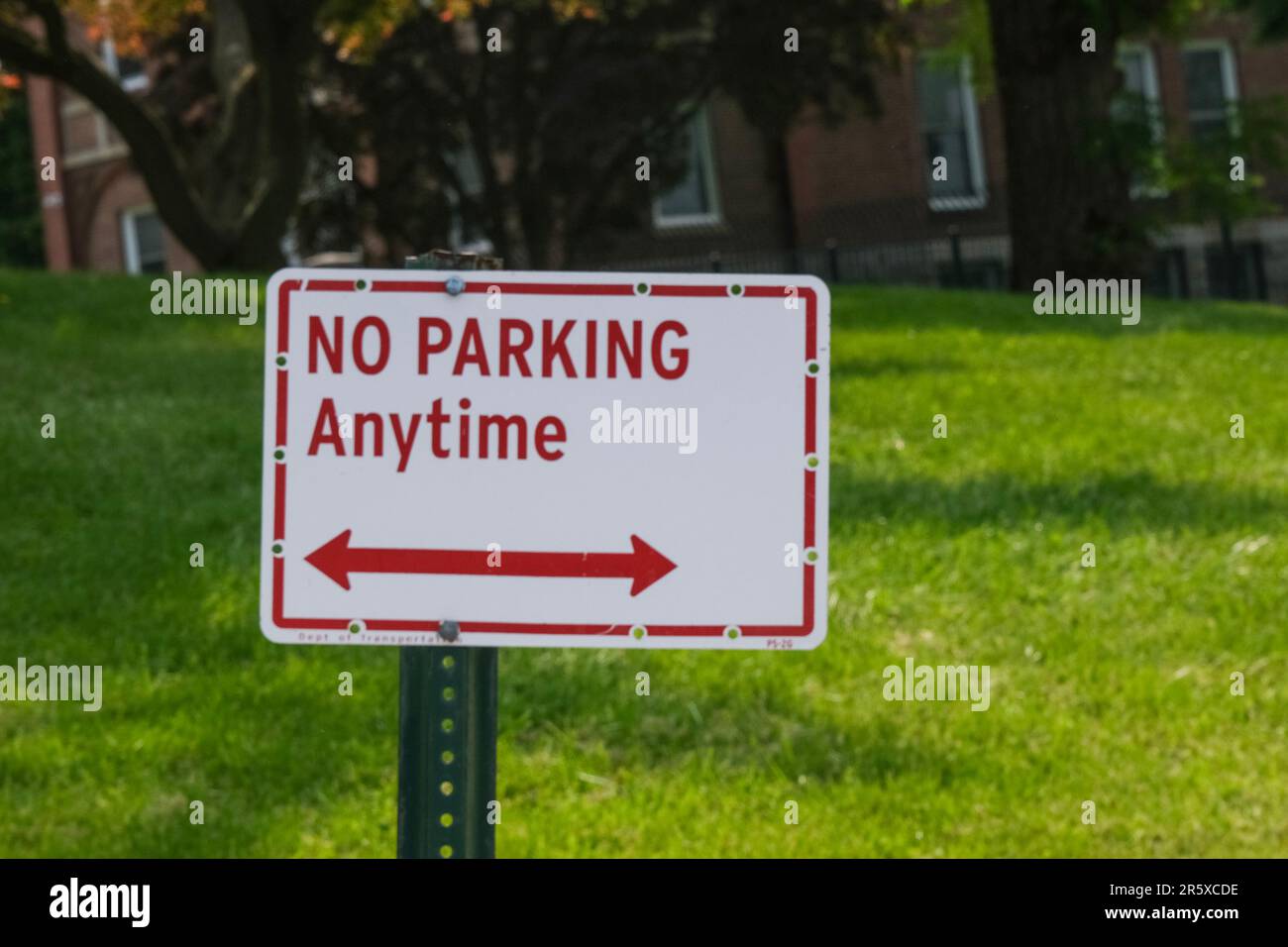 A view of different road signs in the city Stock Photo - Alamy