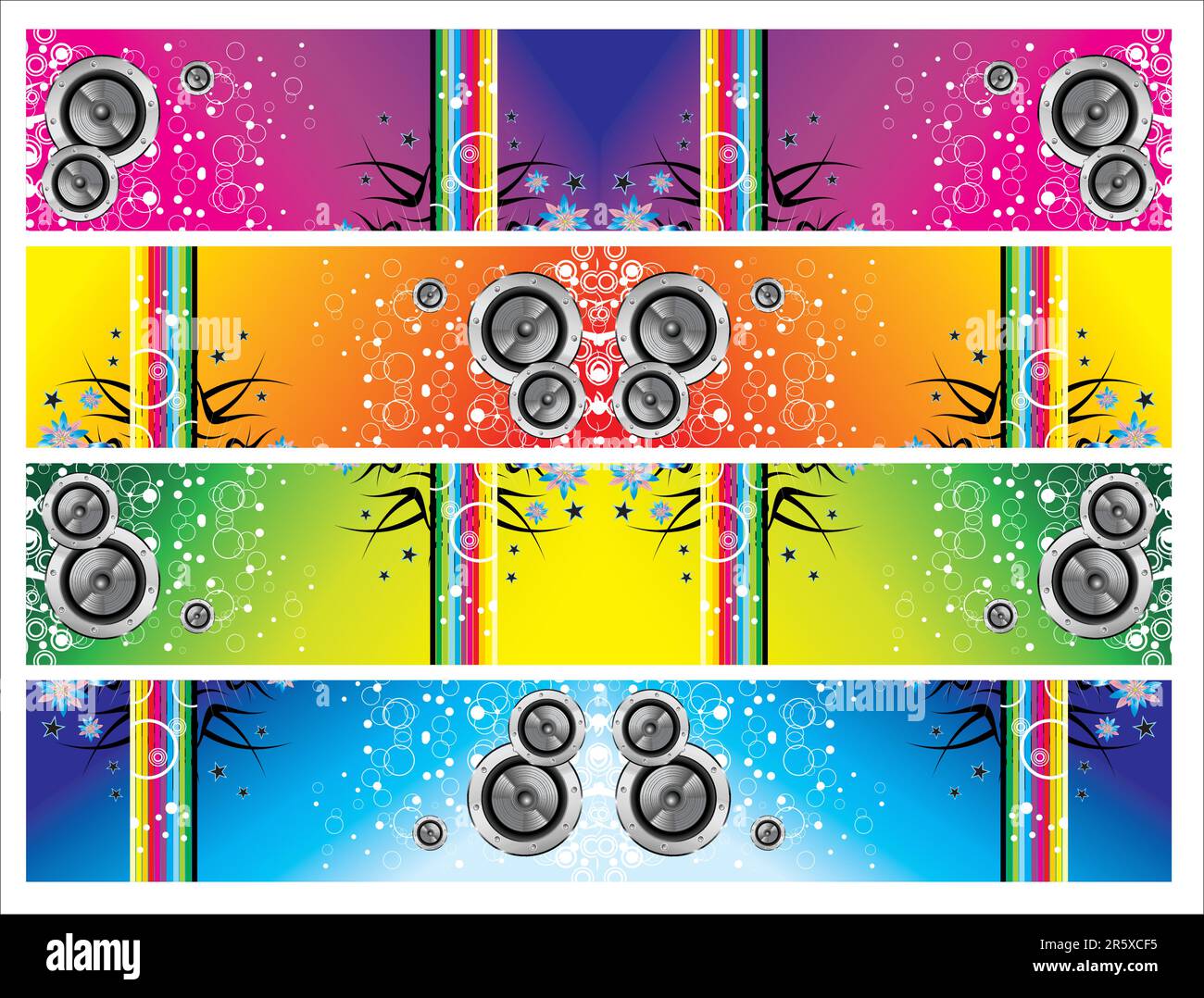 Rainbow Music Banner
