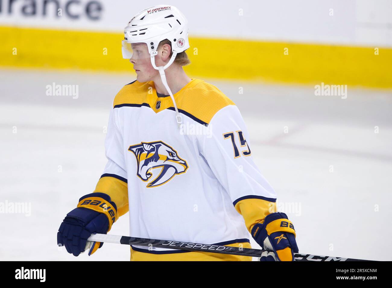 NHL profile photo on Nashville Predators player Juuso Parssinen, from ...