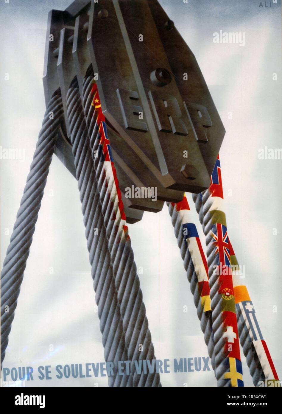 Marshall plan erp poster hi-res stock photography and images - Alamy