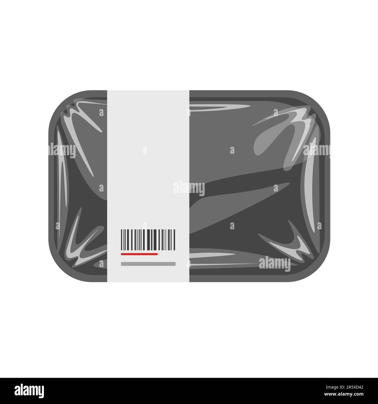 Clear transparent paper with beef packaging hi-res stock photography ...