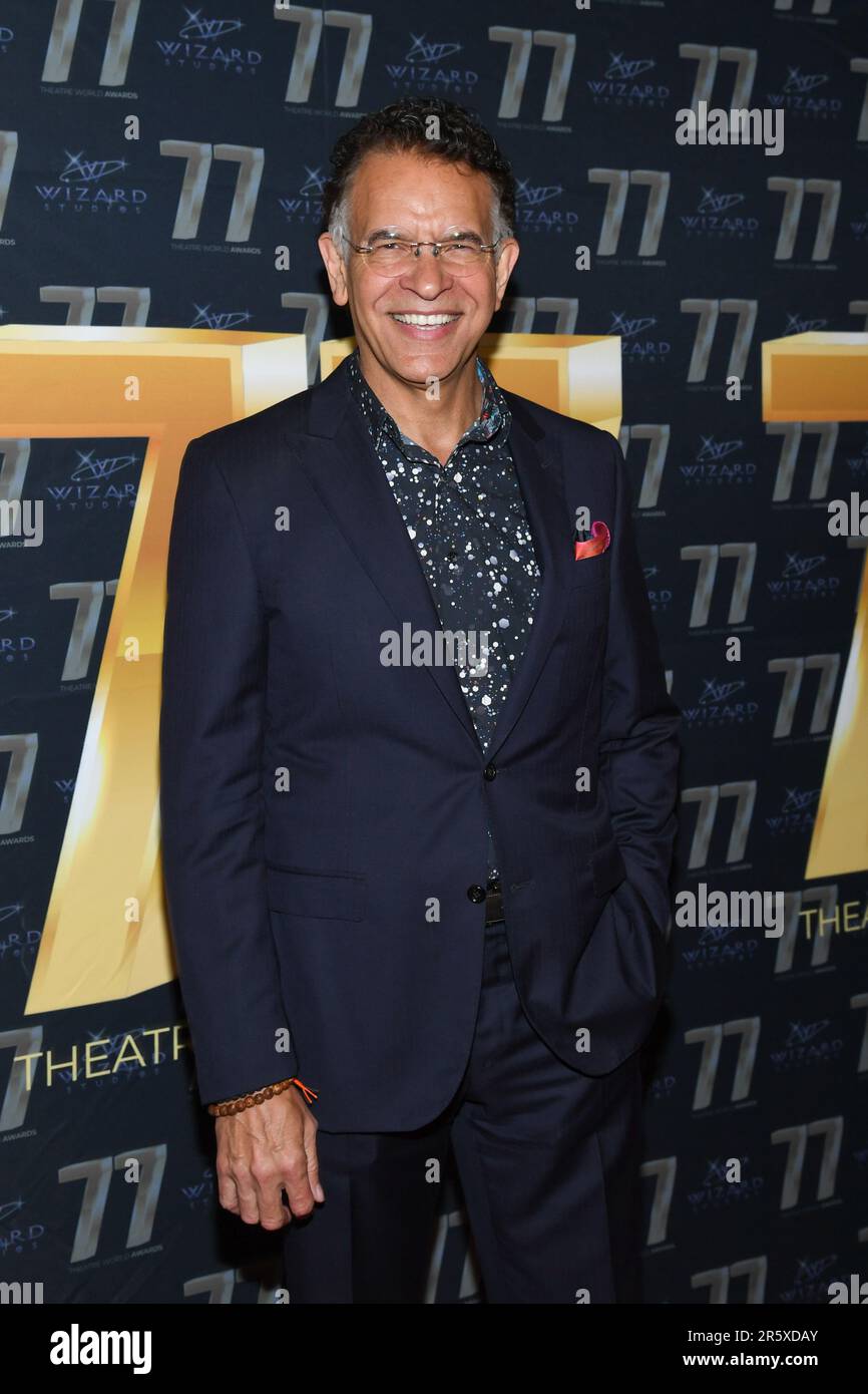 New York, USA. 04th June, 2023. Brian Stokes Mitchell walking the red carpet at the 77th Annual ...