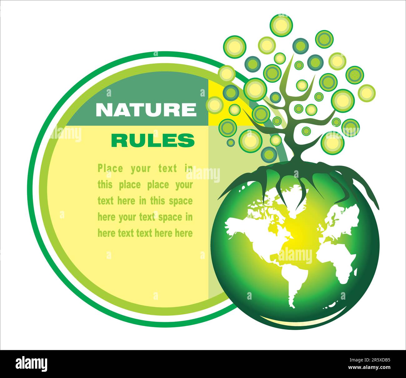 Environment Saving and Nature Card background Stock Vector Image & Art ...