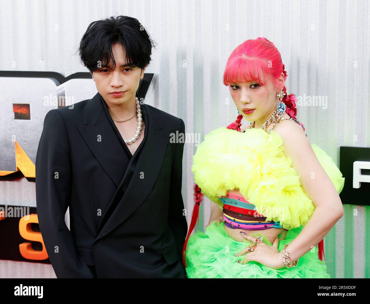 Flatbush, United States. 05th June, 2023. Kento Nakajima and Riisa Naka ...