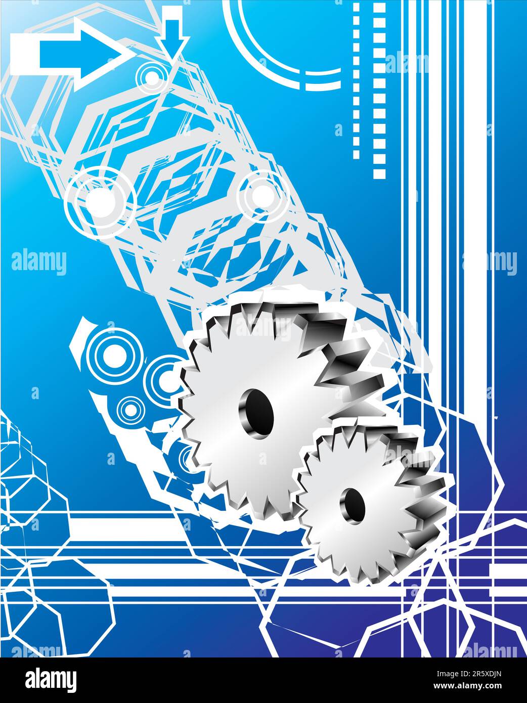 Fantasy art hi tech background Stock Vector Image & Art - Alamy