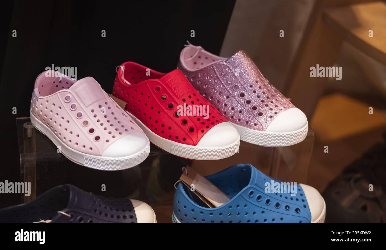 Moccasin shoes kids hi-res stock photography and images - Alamy