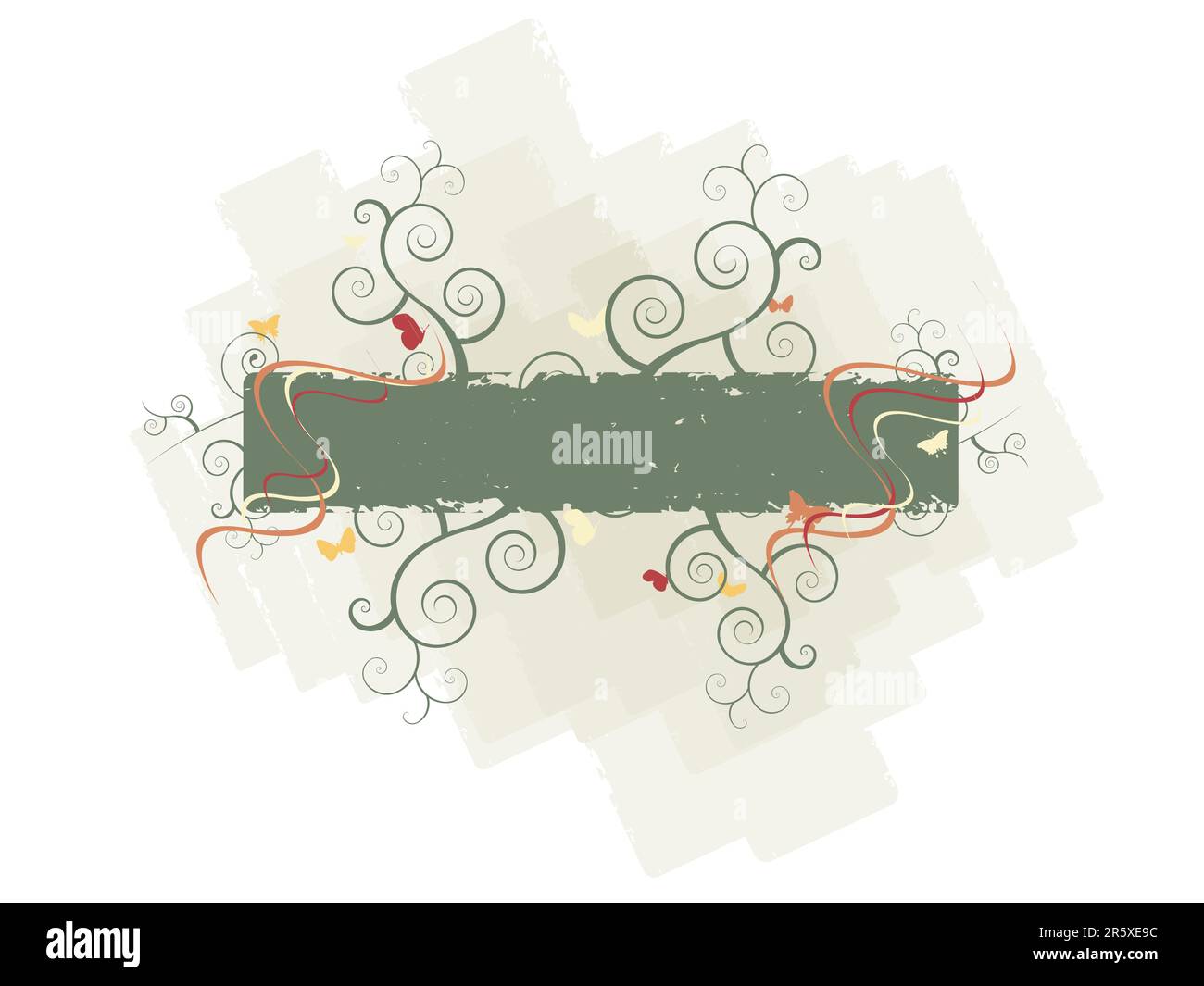 Floral banner background. More backgrounds in my portfolio Stock Vector ...