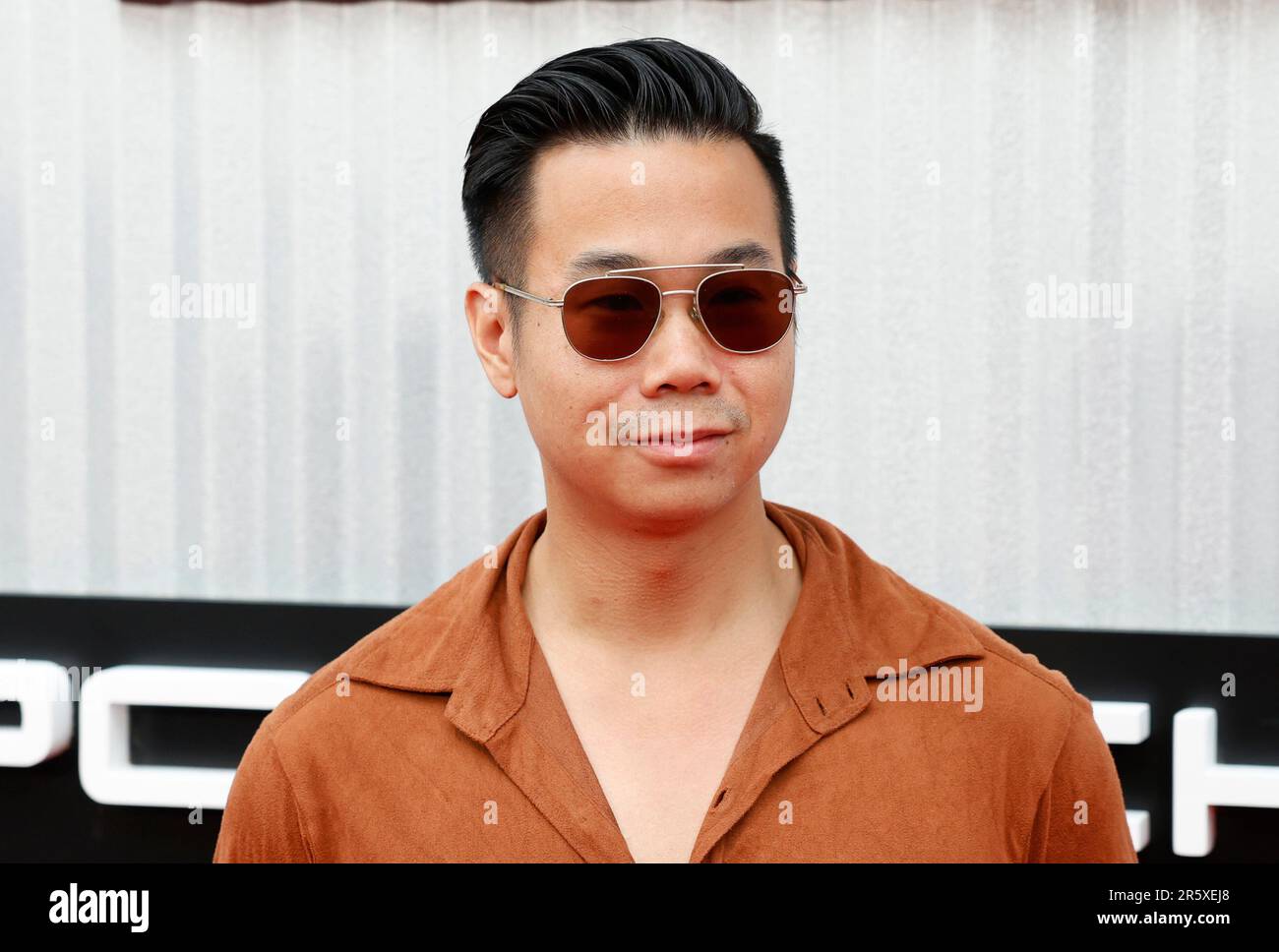 Flatbush, United States. 05th June, 2023. David Ma arrives on the red ...