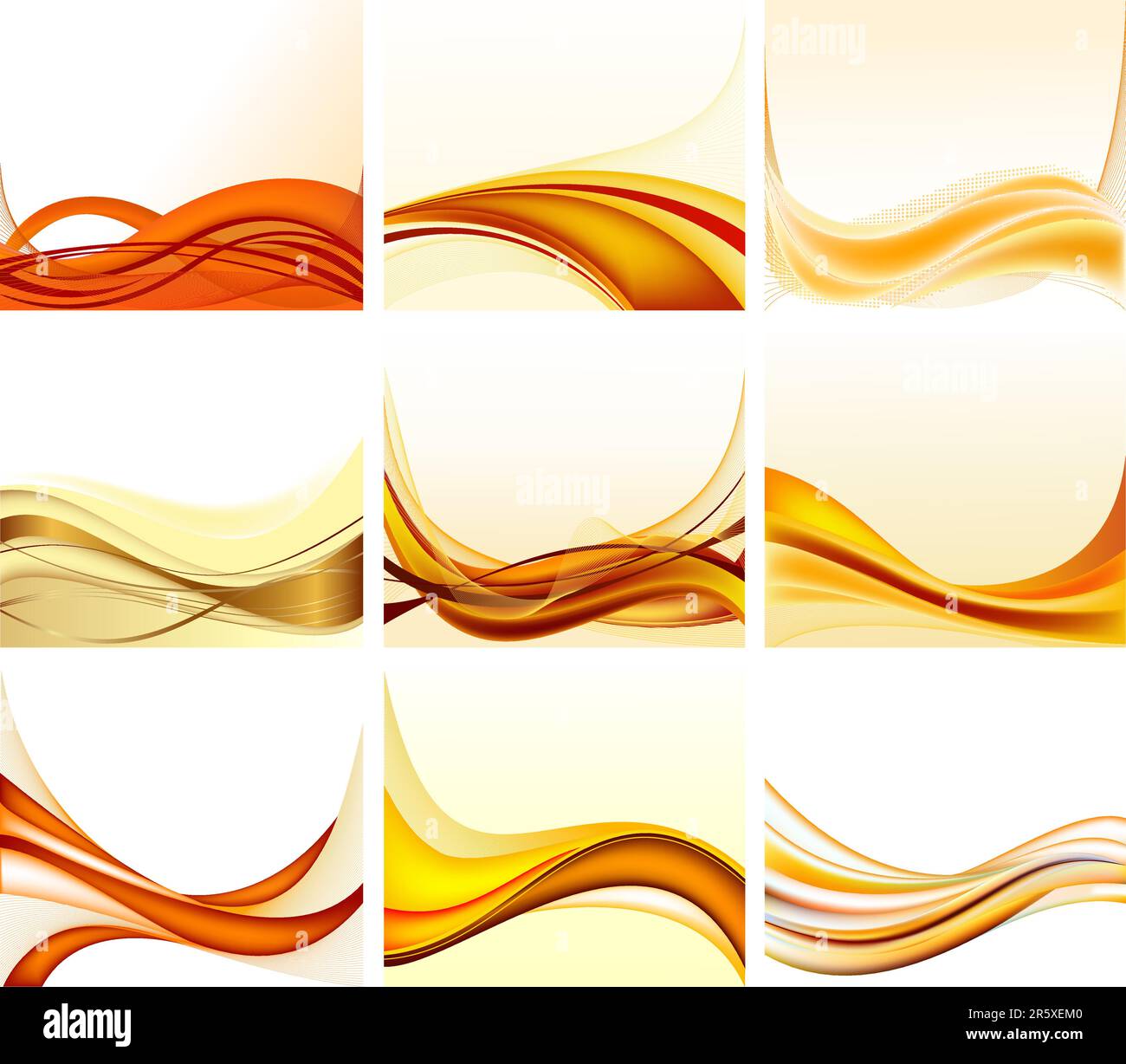 Set of abstract backgrounds vector Stock Vector Image & Art - Alamy