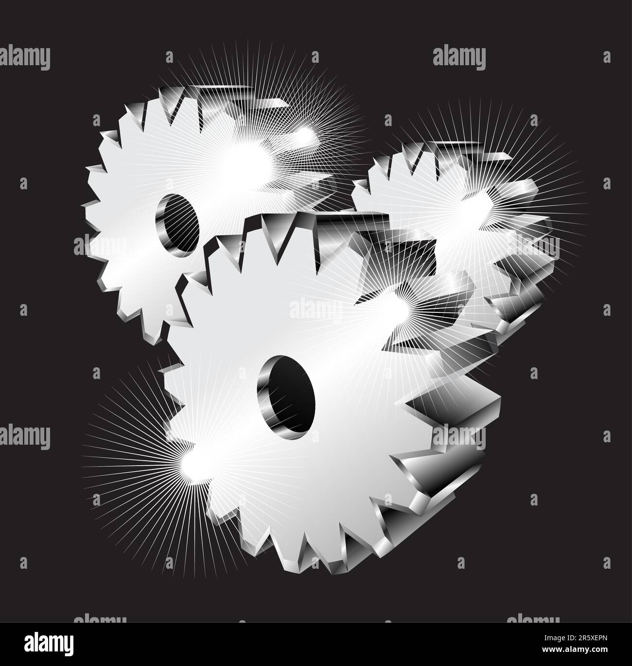 Reflective technology Stock Vector Images - Alamy