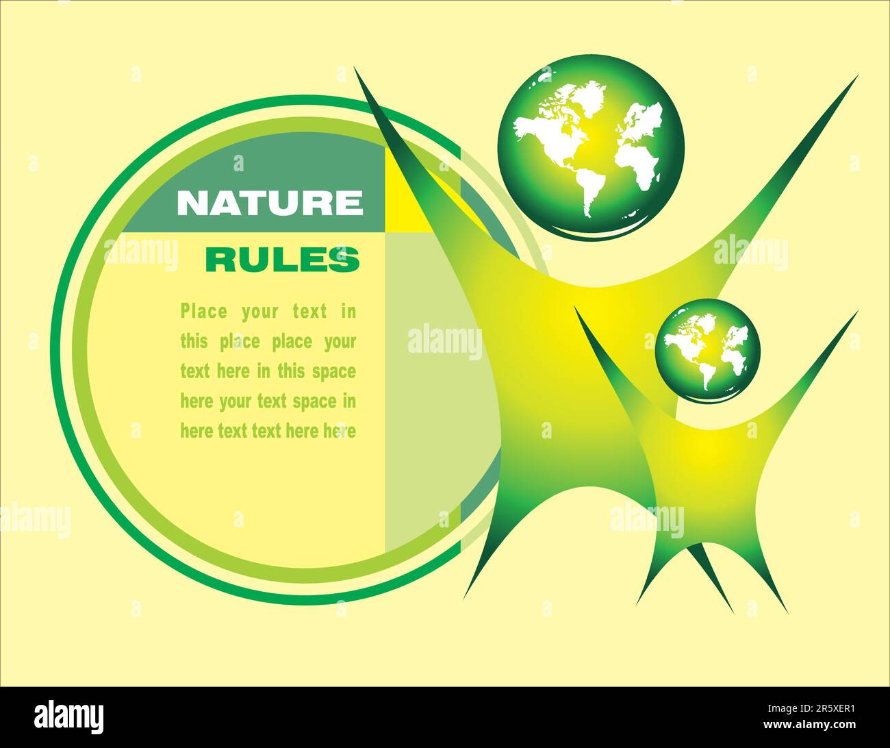 Environment Saving and Nature Card background Stock Vector Image & Art ...