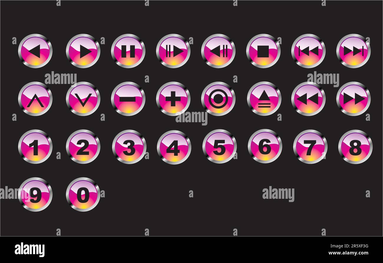 Player recorder Stock Vector Images - Alamy