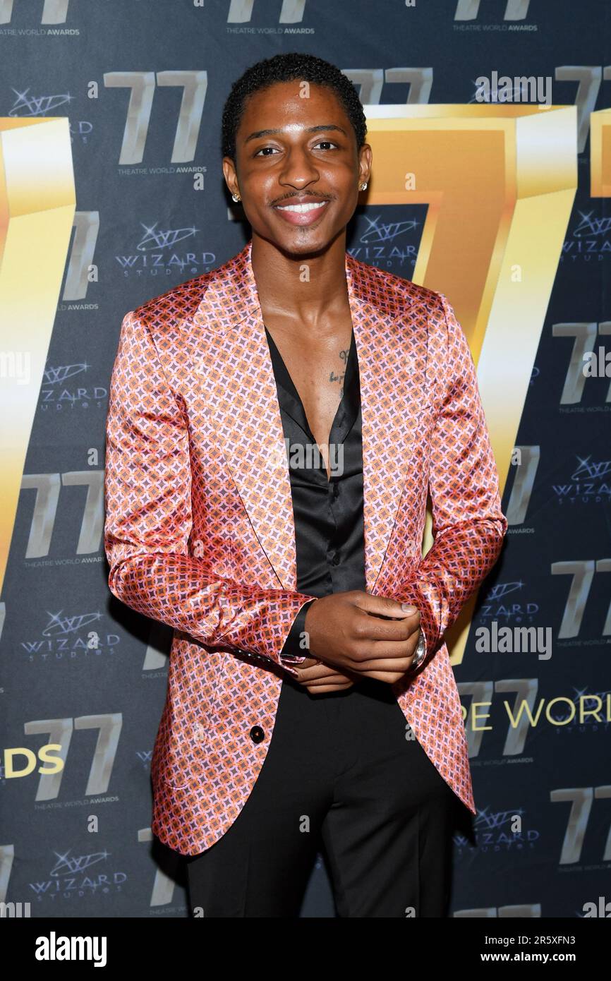 New York, USA. 04th June, 2023. Myles Frost walking the red carpet at ...