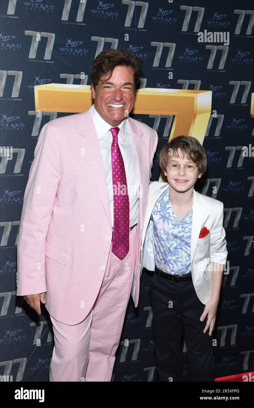 New York, USA. 04th June, 2023. Dale Badway and Benjamin Pajak walking ...