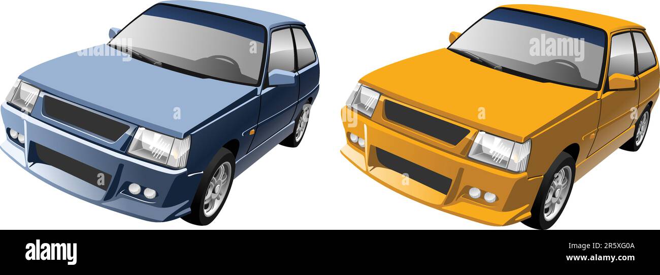 Hatchback art Stock Vector Images - Alamy