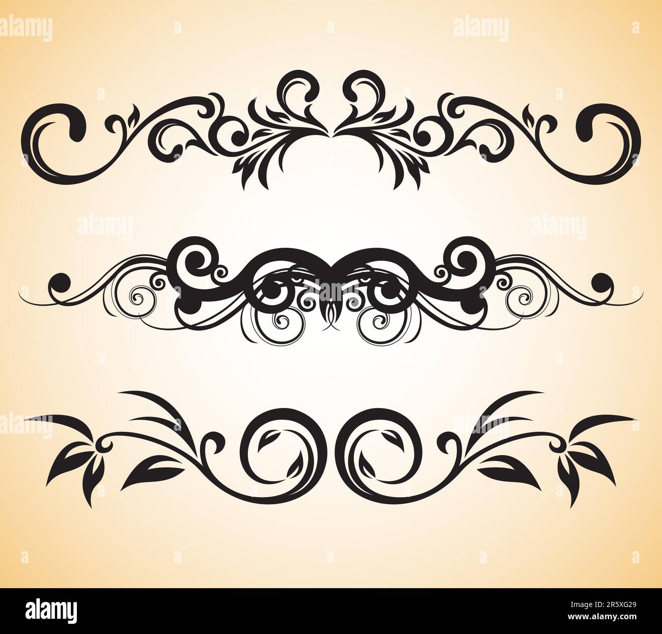 vector ornament In flower style Stock Vector Image & Art - Alamy