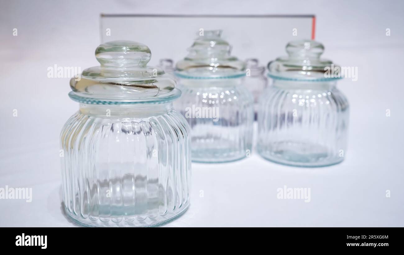 Twist Pattern Glass Jars are a perfect addition to your storage ...