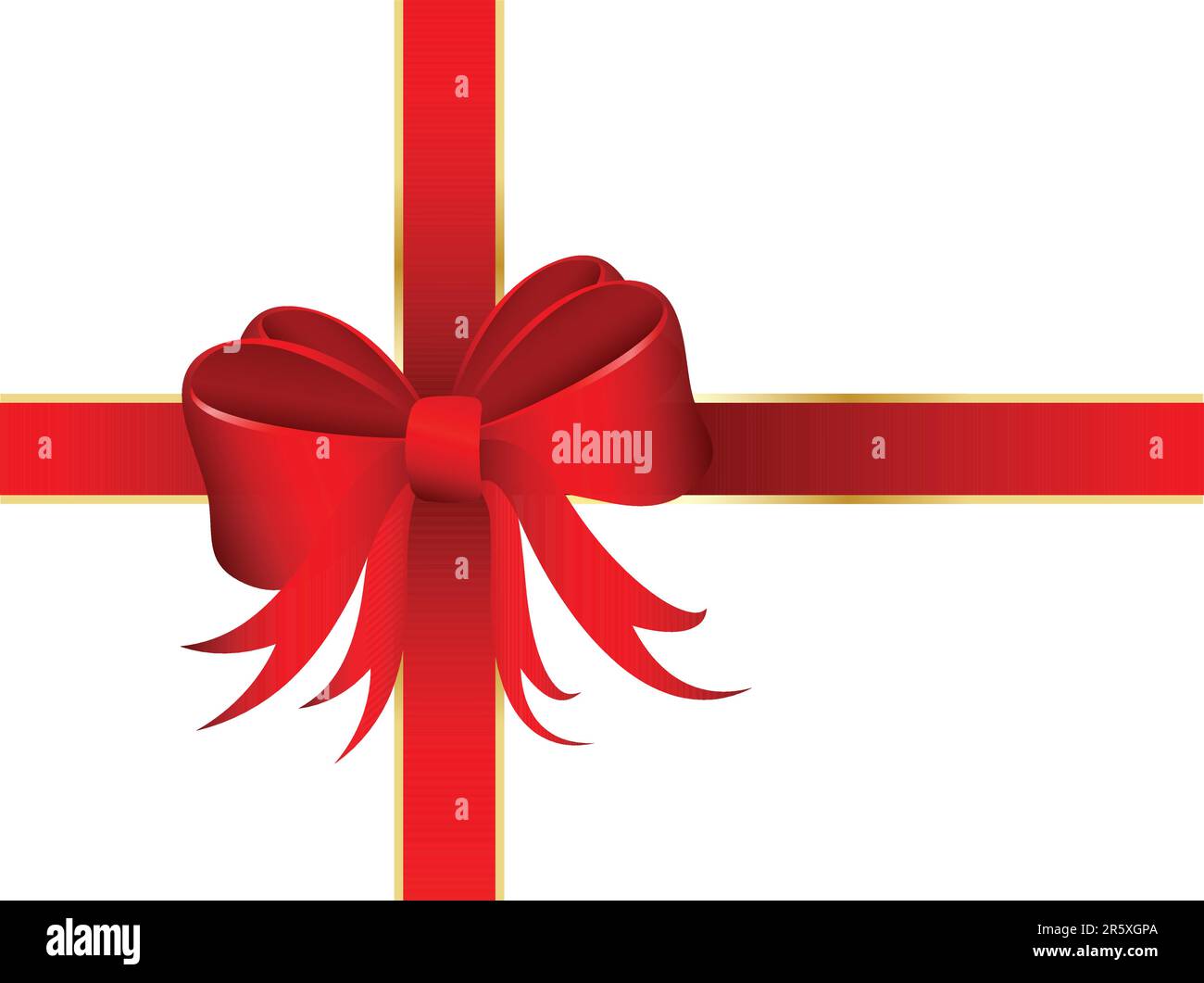 Background with a glossy red bow Stock Vector Image & Art - Alamy