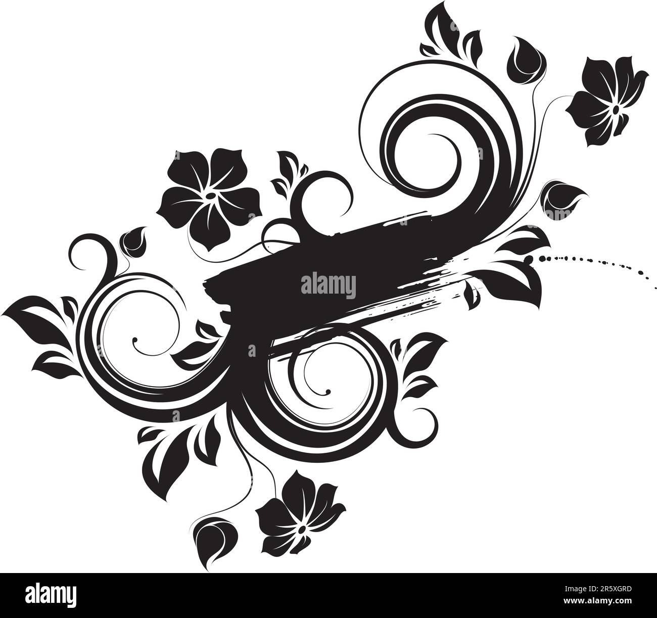 Floral vector illustration. Suits well for design Stock Vector Image ...