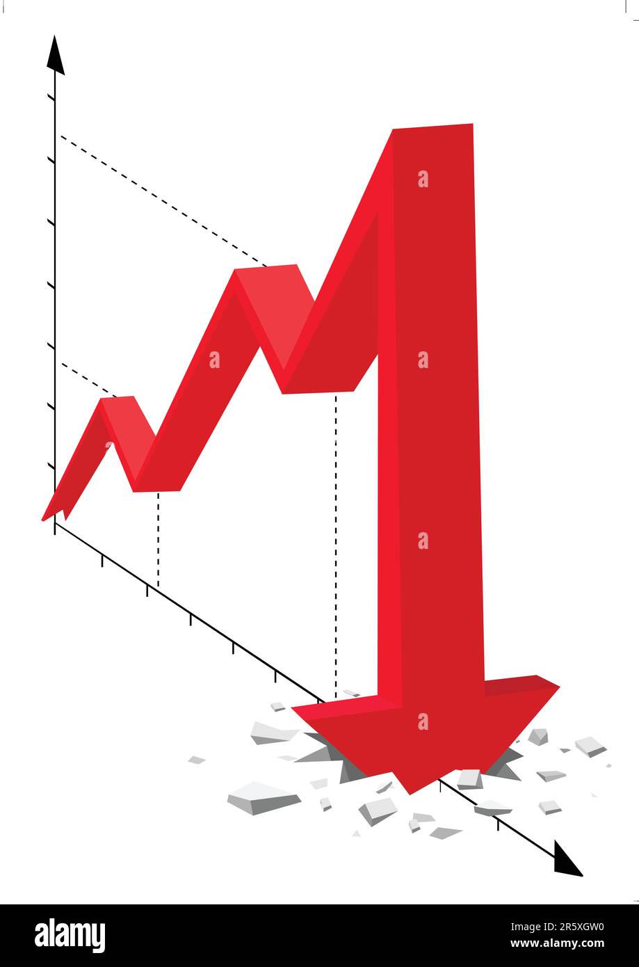 Plunge down Stock Vector Images - Alamy