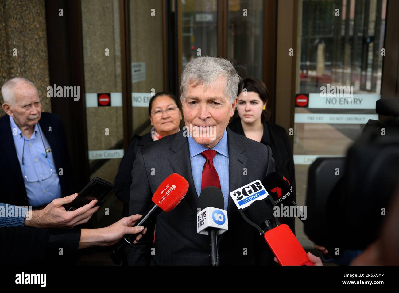 Sydney, Australia. 06th June, 2023. Steve Johnson, the brother of Scott ...