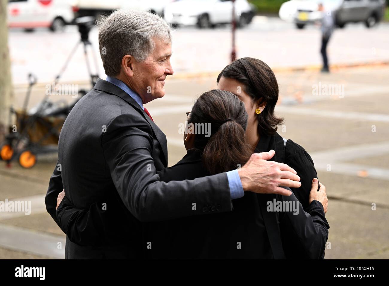Sydney, Australia. 06th June, 2023. Steve Johnson, the brother of Scott ...
