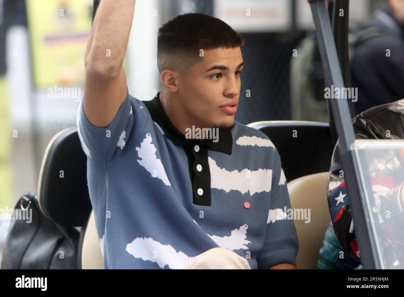 New York, NY, USA. 5th June, 2023. Puerto Rican Boxer, Zander Zayas ...