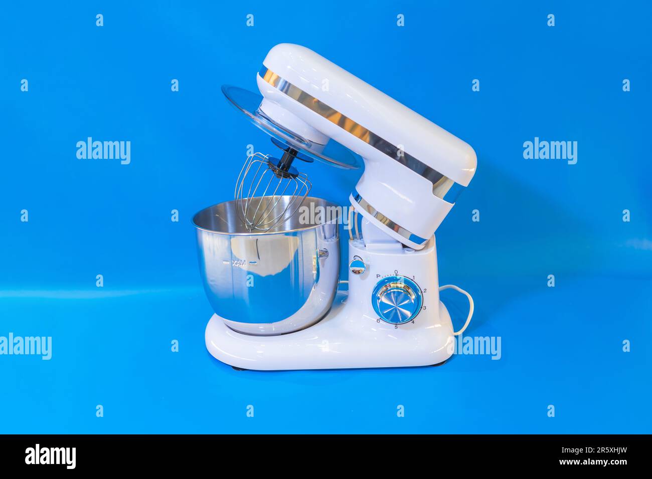 The Blue Accented White Cake Mixer is a perfect companion for all your ...