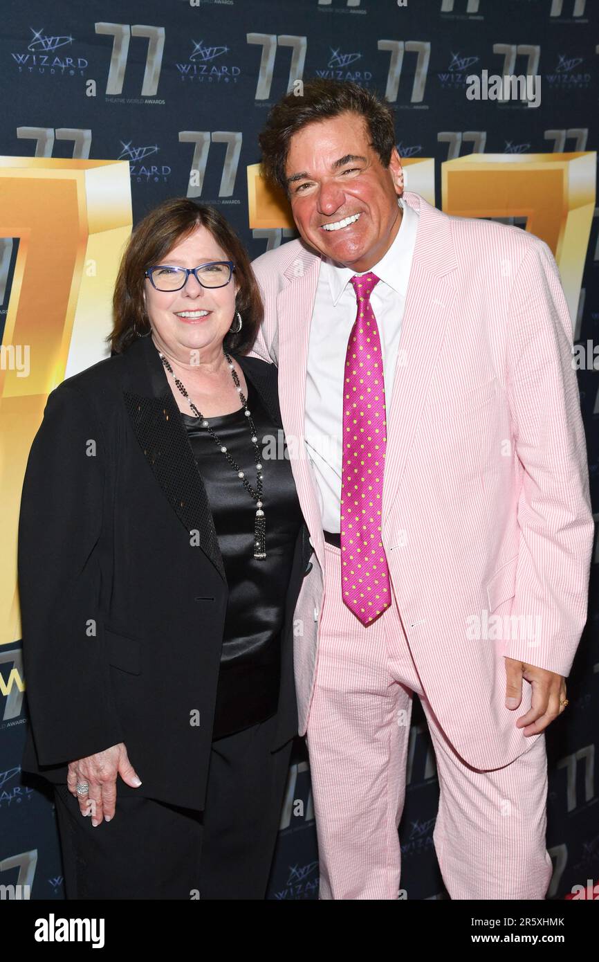 New York, USA. 04th June, 2023. Dale Badway (right) walking the red ...