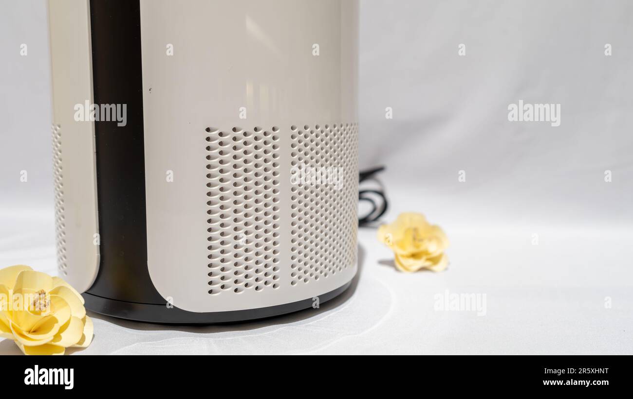 The Black and White Air Purifier is a powerful device designed to ...