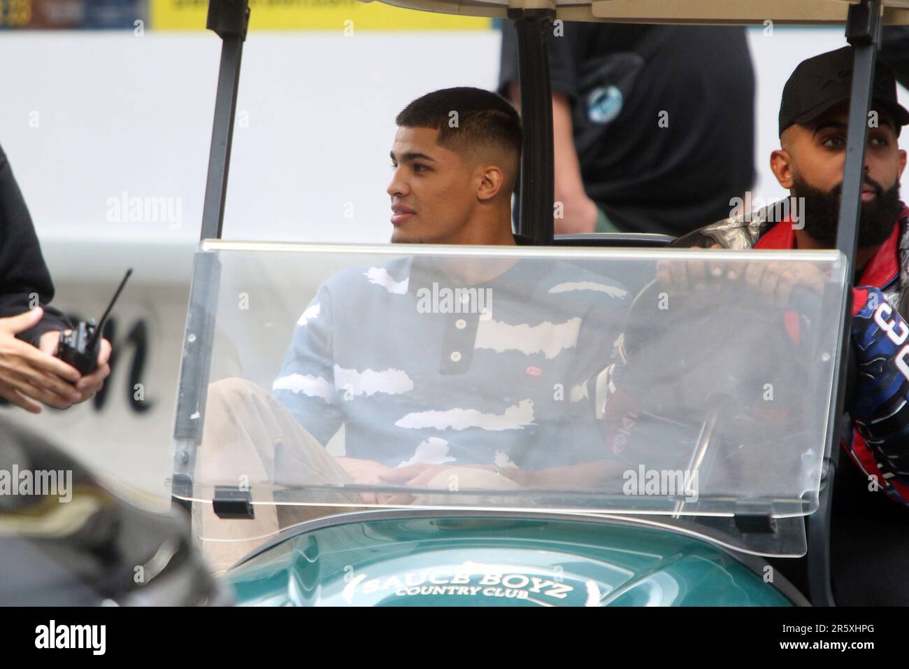 New York, NY, USA. 5th June, 2023. Puerto Rican Boxer, Xander Zayas ...
