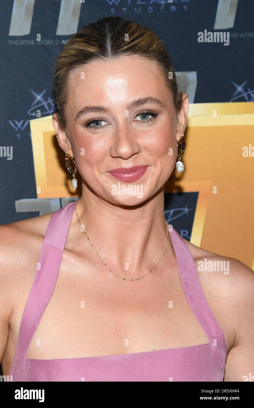 New York, USA. 04th June, 2023. Lucy Freyer walking the red carpet at ...