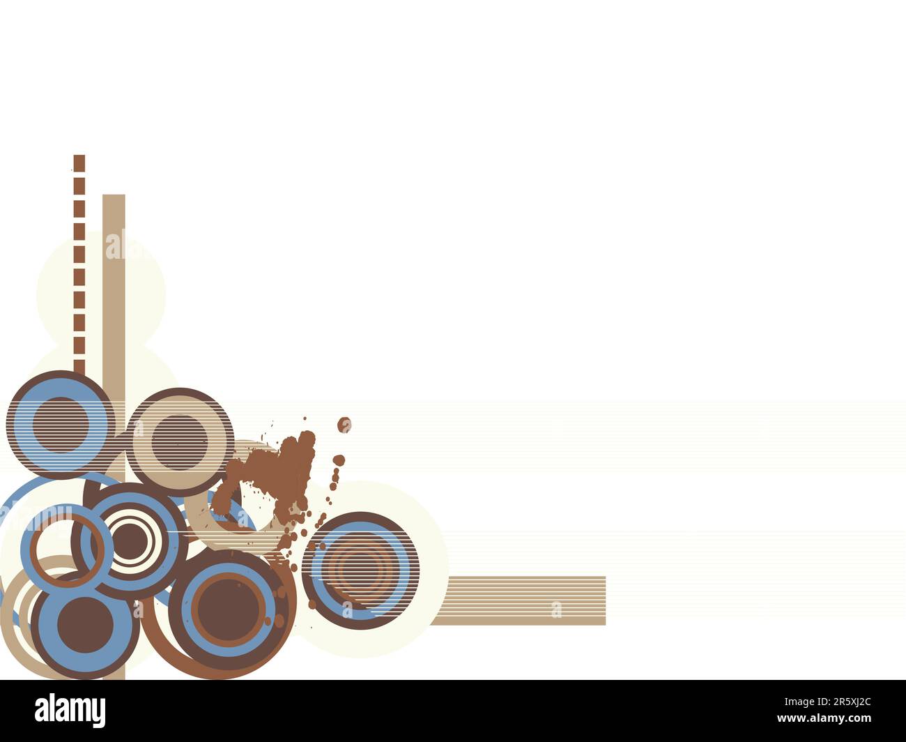 Funky retro background. More retro in my portfolio Stock Vector Image ...