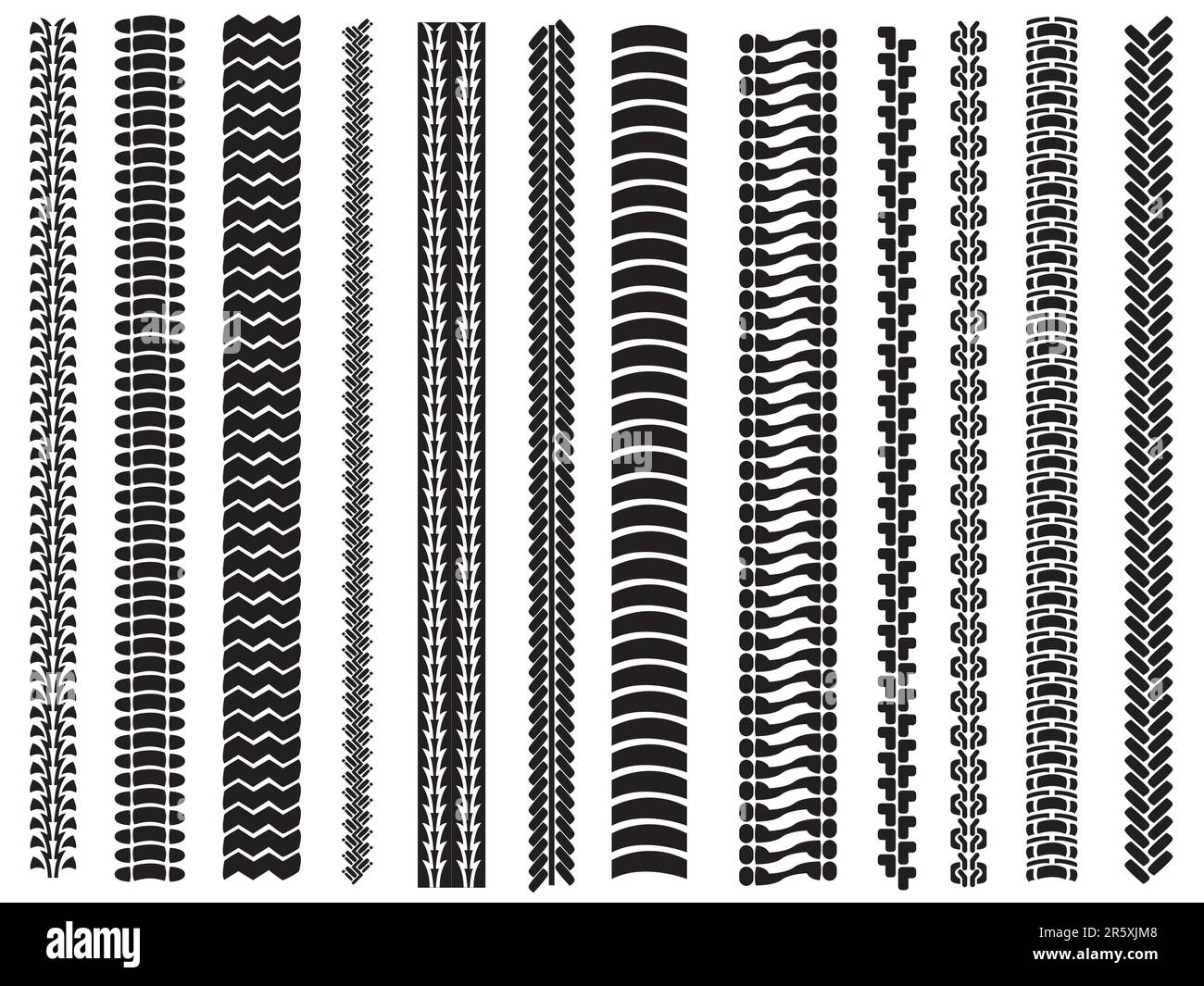 Tire tread texture Stock Vector Images - Alamy
