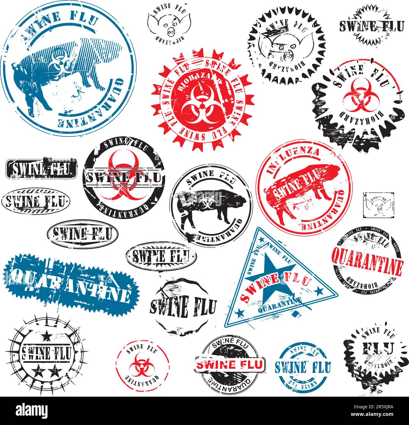 Bacteria stamp Stock Vector Images - Alamy