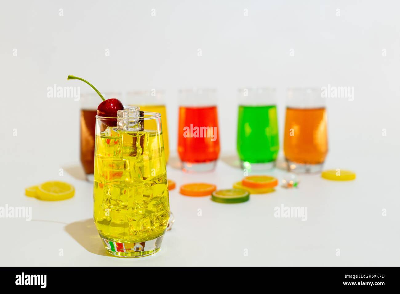 Colorful Syrup Glasses are a fun and unique way to enjoy your favorite ...