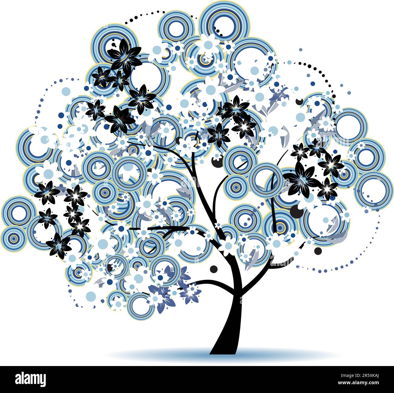 Art tree beautiful for your design Stock Vector Image & Art - Alamy