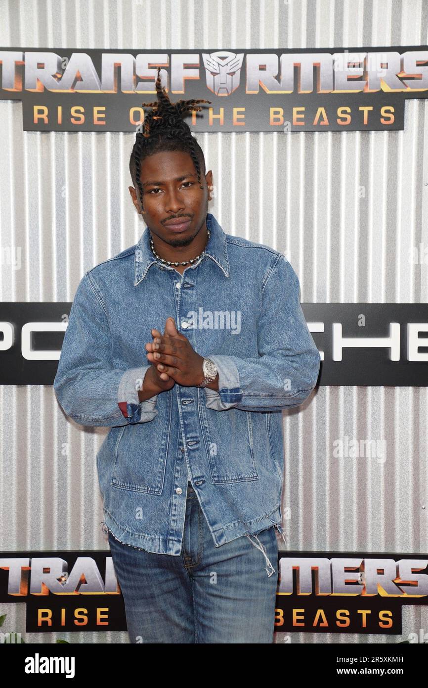 Brooklyn, NY, USA. 5th June, 2023. TJ Atoms at arrivals for TRANFORMERS ...