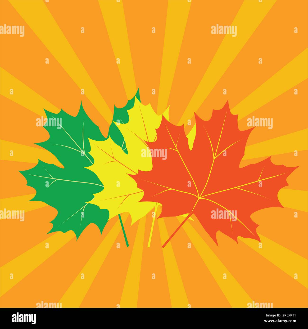 Bright green orange light Stock Vector Images - Alamy