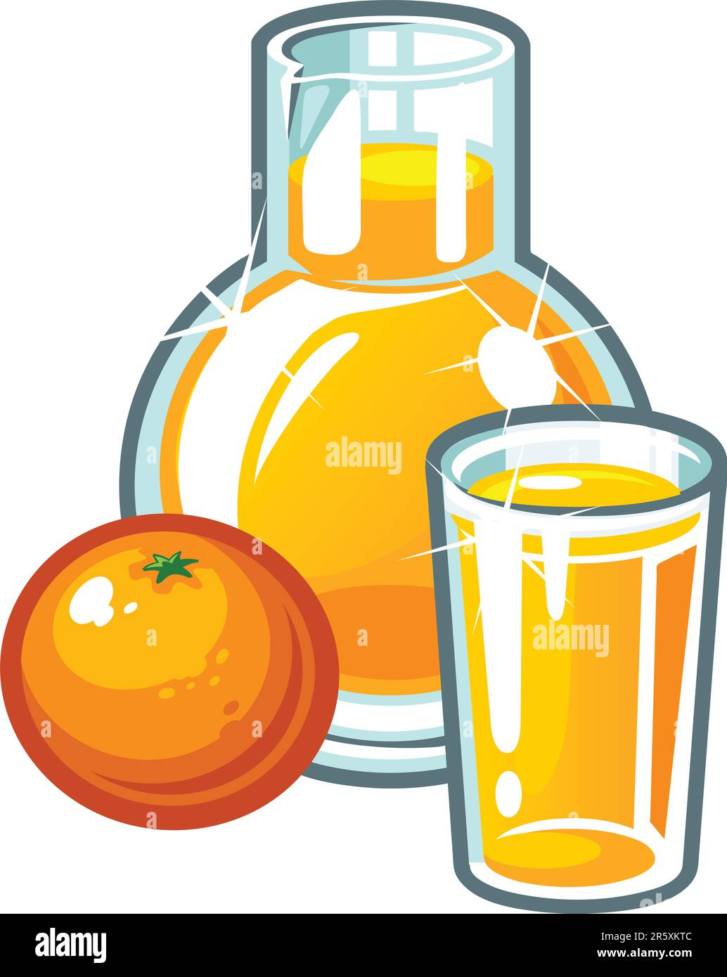 Juice well Stock Vector Images - Alamy